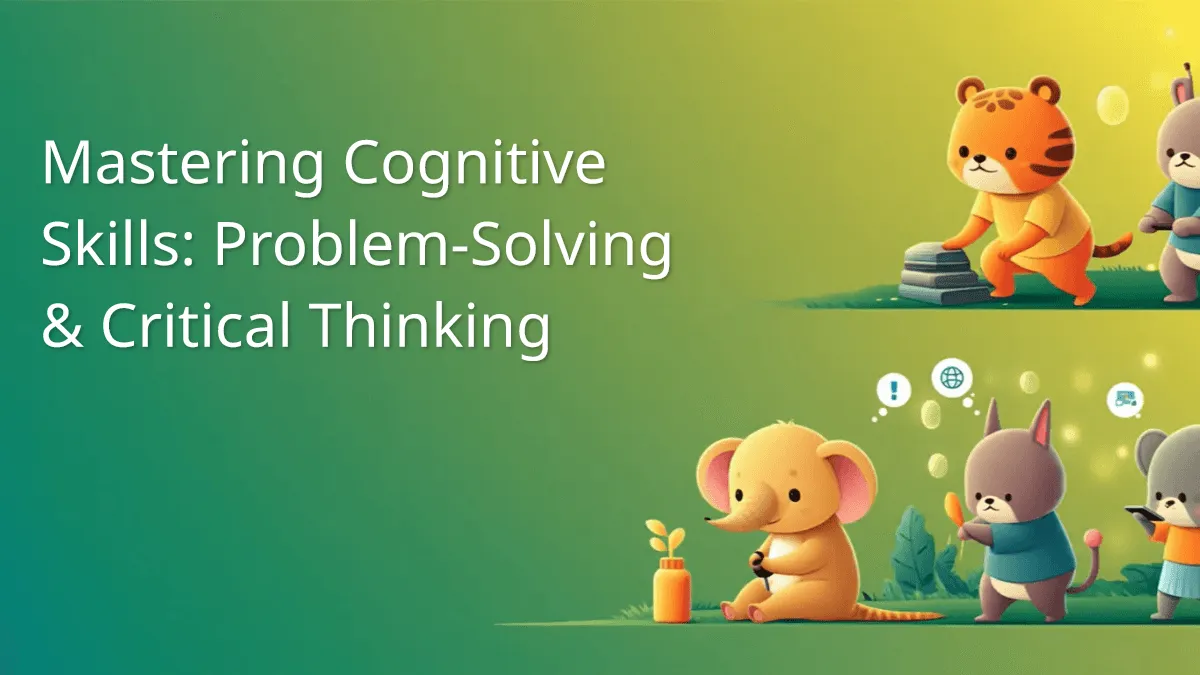 Mastering Cognitive Skills: Problem-Solving & Critical Thinking Mastering Cognitive Skills: Problem-Solving & Critical Thinking